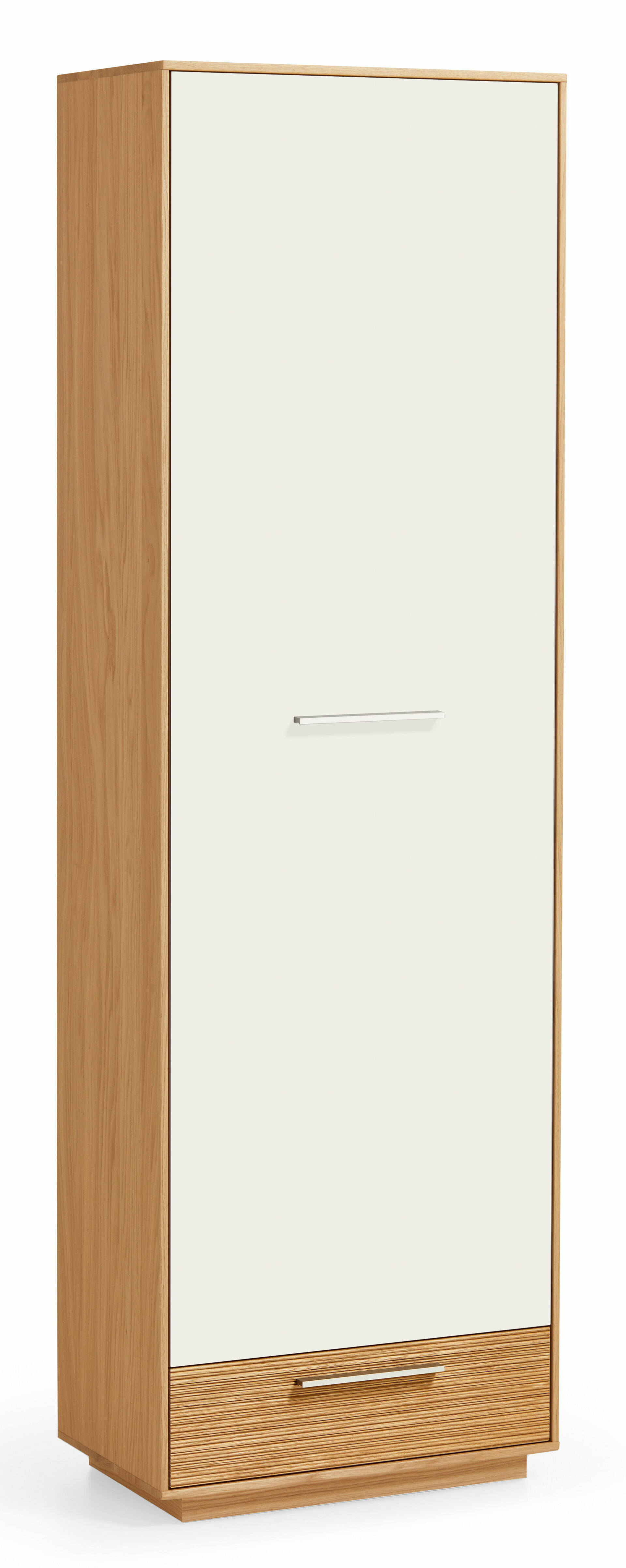 Dielenschrank , Loveno | Weiß | 60x193x37cm | Türanschlag rechts ...