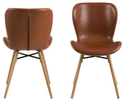 Esszimmerstuhl, Batilda -A1 | Cognac | 424000560000