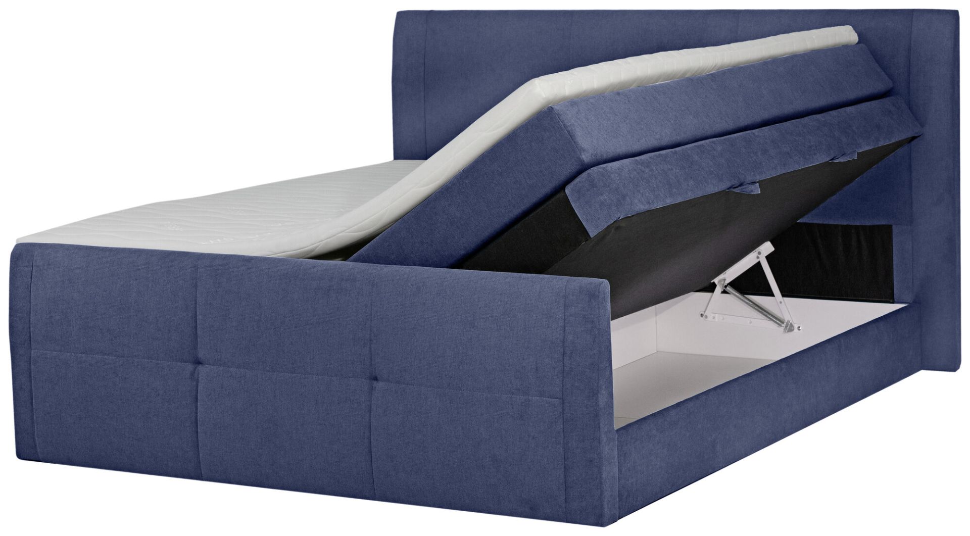 Boxspringbett, Limos 2 | Blau | 410040542000