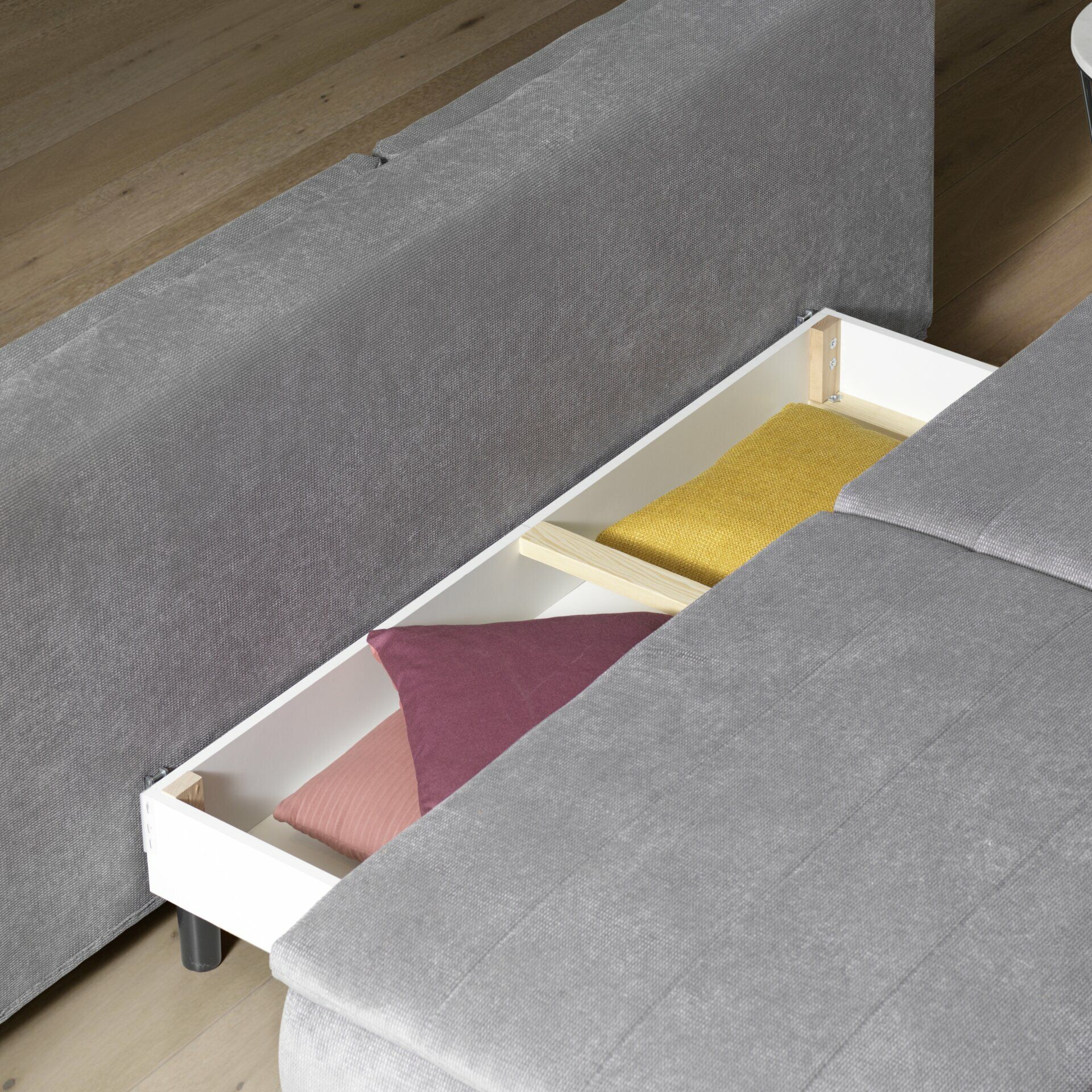 Boxspringsofa, Melly | Grau | 633028581000